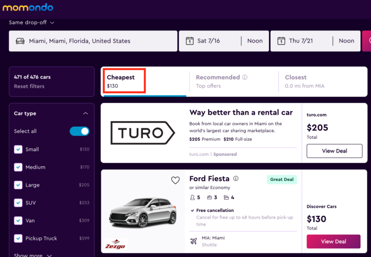 The 12 Best Websites For Finding Cheap Car Rentals - WalletCrashers